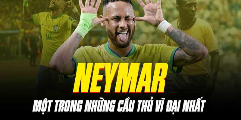 Football player Neymar and his career-high dribbling skills